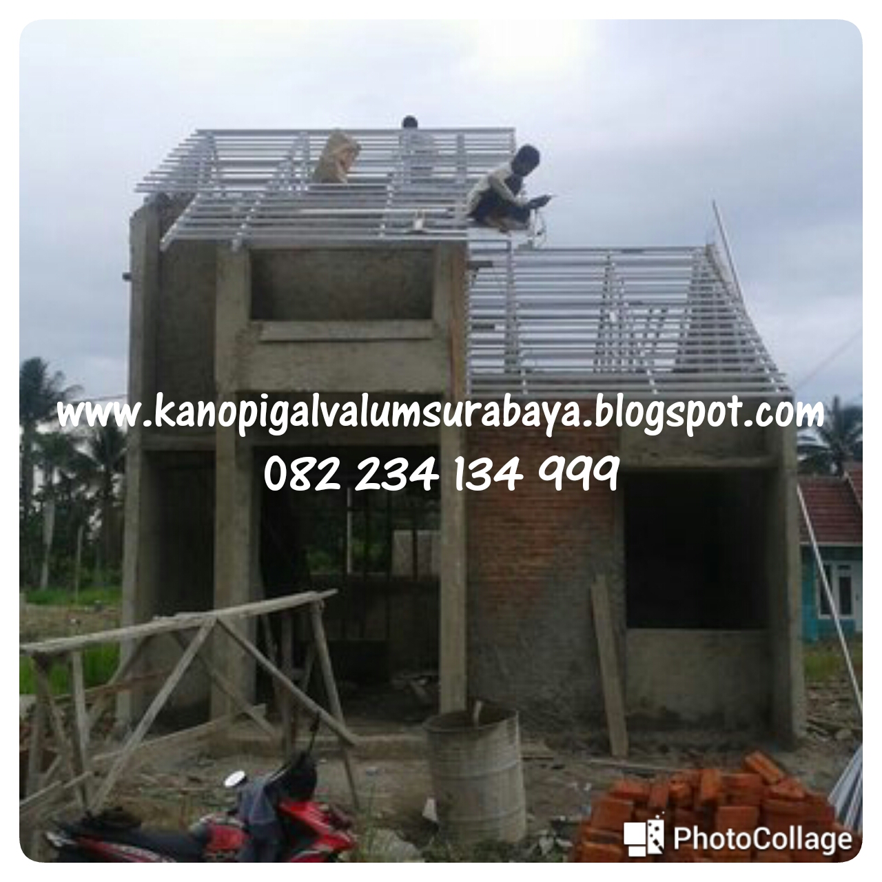 Pasang Baru-Renovasi Atap, Plafon, Kanopi Bajaringan Menganti Gresik ...