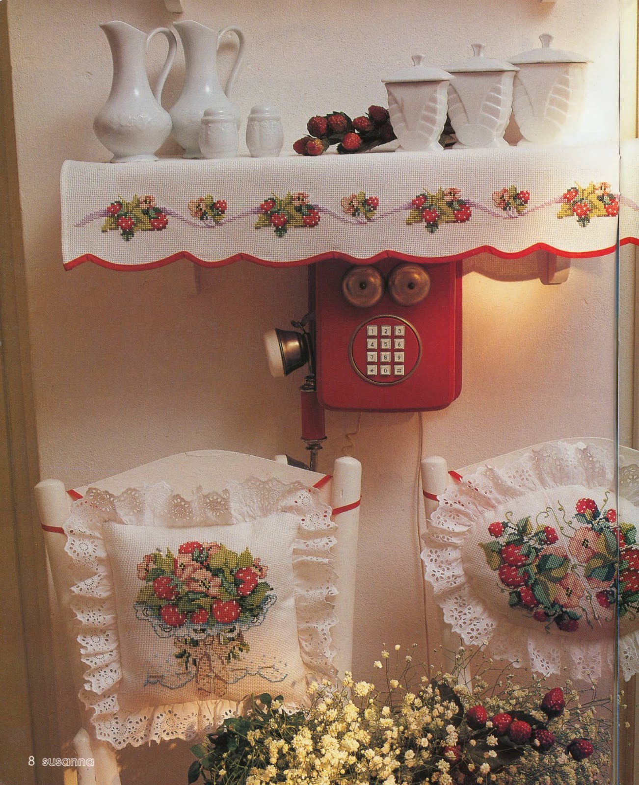 Le chiacchere di Simo... ricamo, maglia, uncinetto e cucito: fragole ...