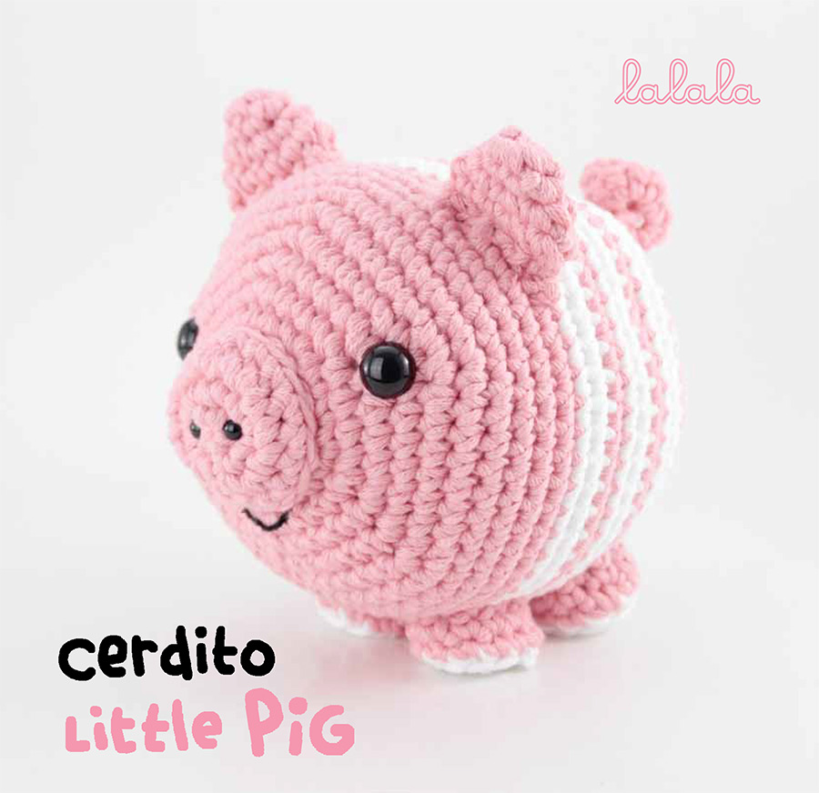 El blog de Dmc: El Club del Patrón: Cerdito de amigurumi XL El blog de Dmc: El Club del Patrón: Cerdito de amigurumi XL