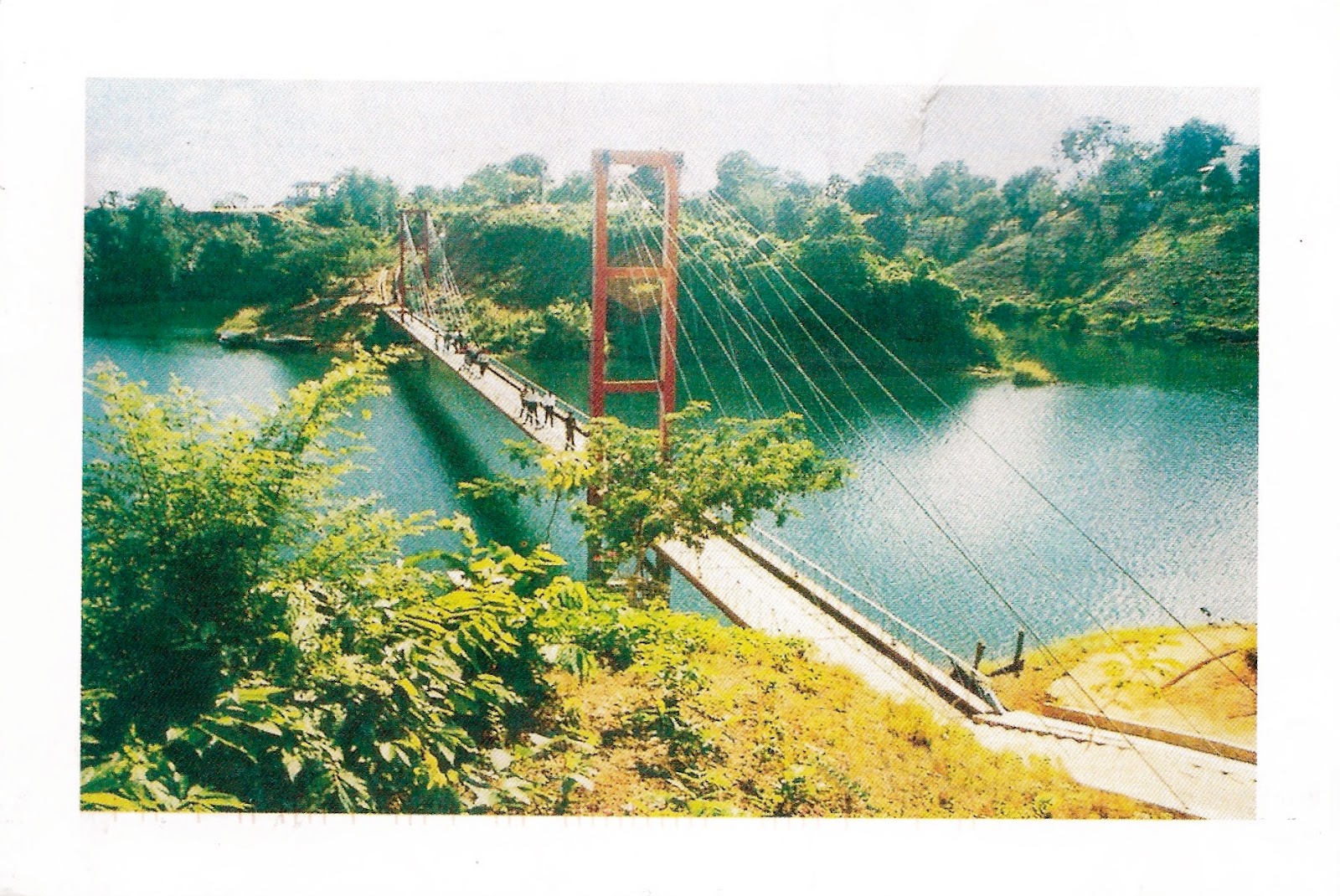My Favorite Postcards Rangamati Hanging Bridge In Bangladesh my-favorite-postcards-rangamati-hanging-bridge-in-bangladesh