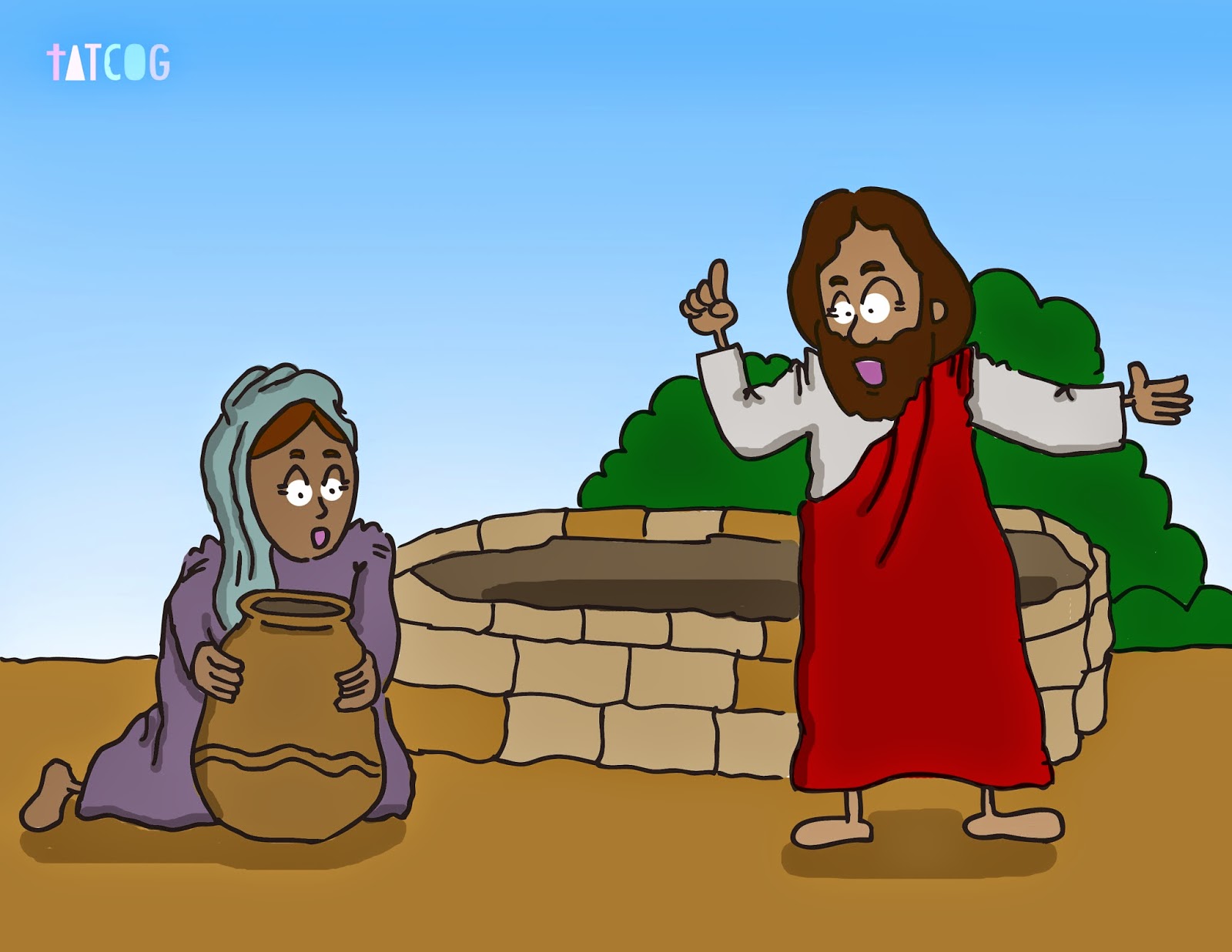 TATCOG SCHOOL: (14) A woman at the well