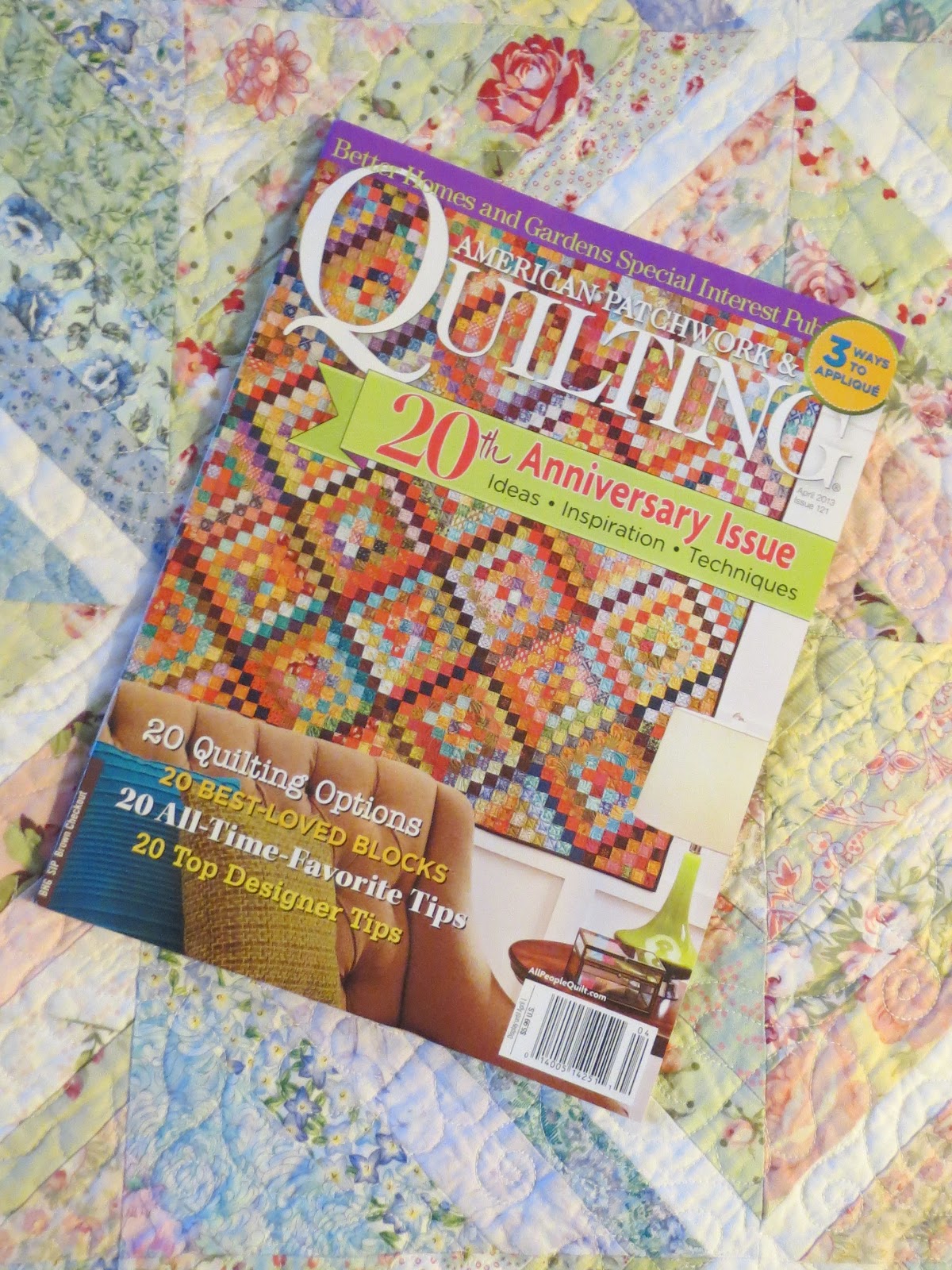 Quilting on Main Street: American Patchwork & Quilting, April 2013