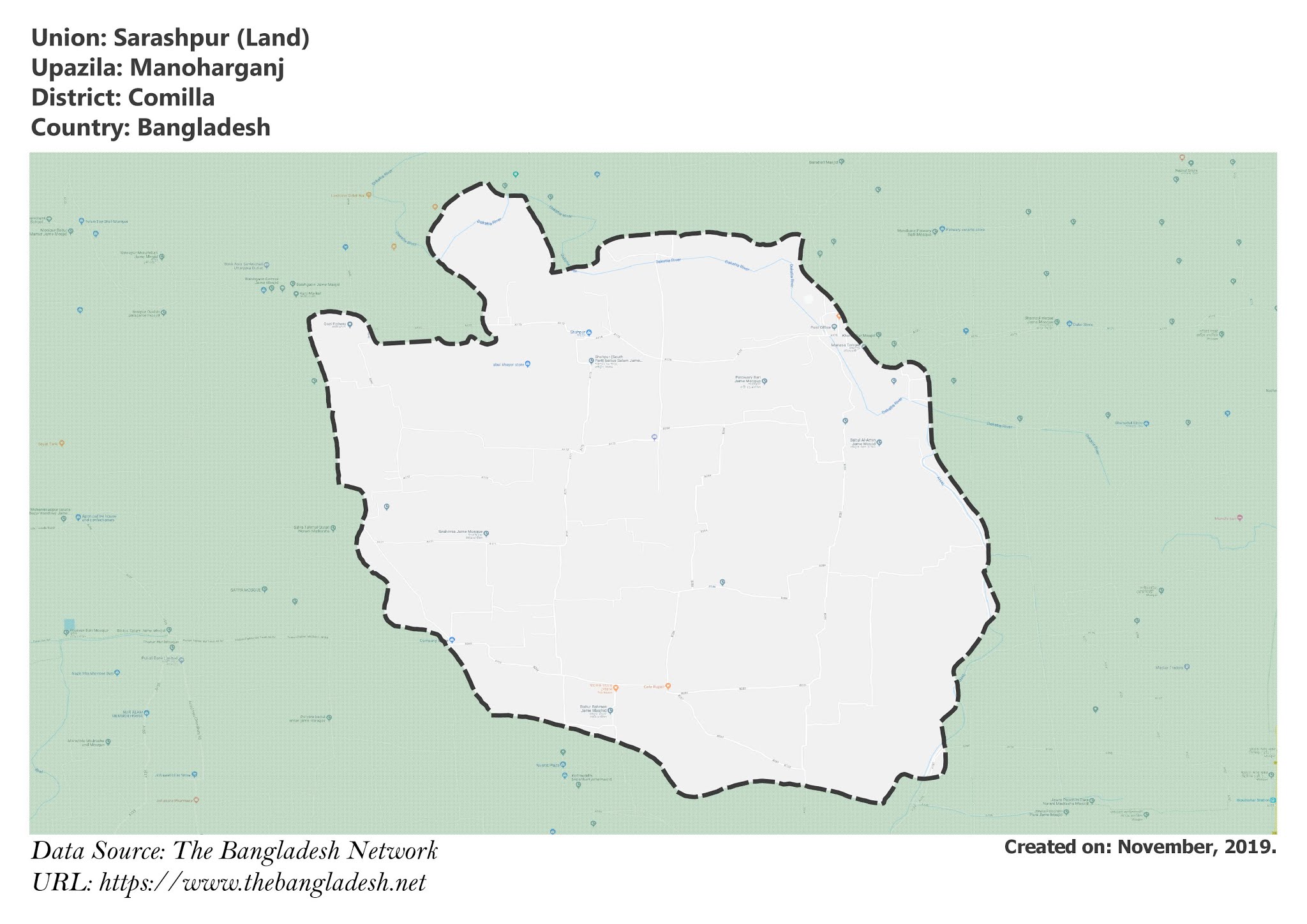 Sarashpur Union, Comilla
