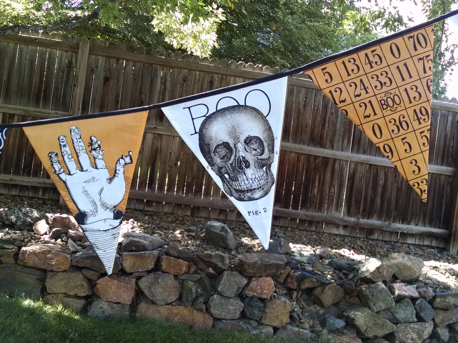 Isa Creative Musings: Halloween! Garlands & Coasters using Sew Scary ...