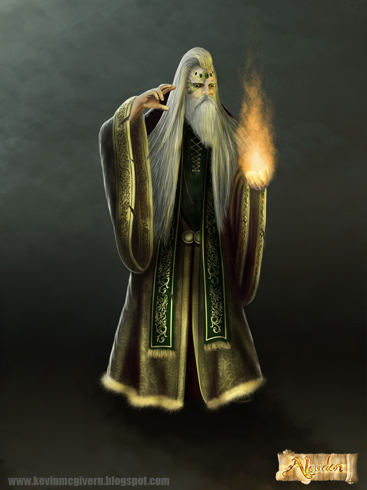 Wizard Character Design….