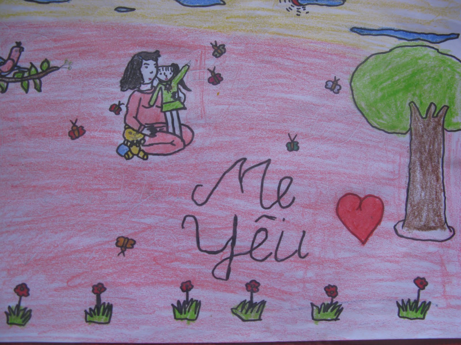 Children's Education Foundation - Vietnam: Three drawings Children's Education Foundation - Vietnam: Three drawings
