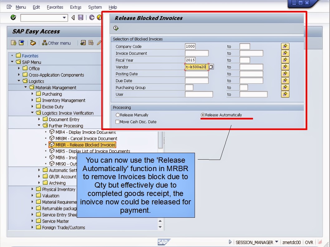 青蛙SAP分享 Froggy's SAP sharing: MM LIV - Invoice Block due to Quantity ...