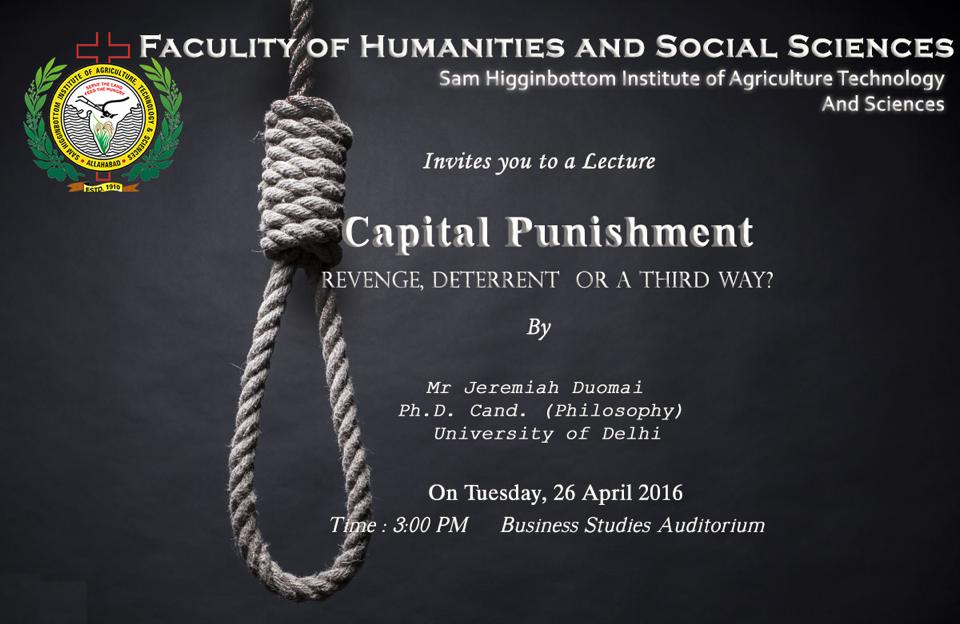 Xploring Philosophy & Religion: On Capital Punishment