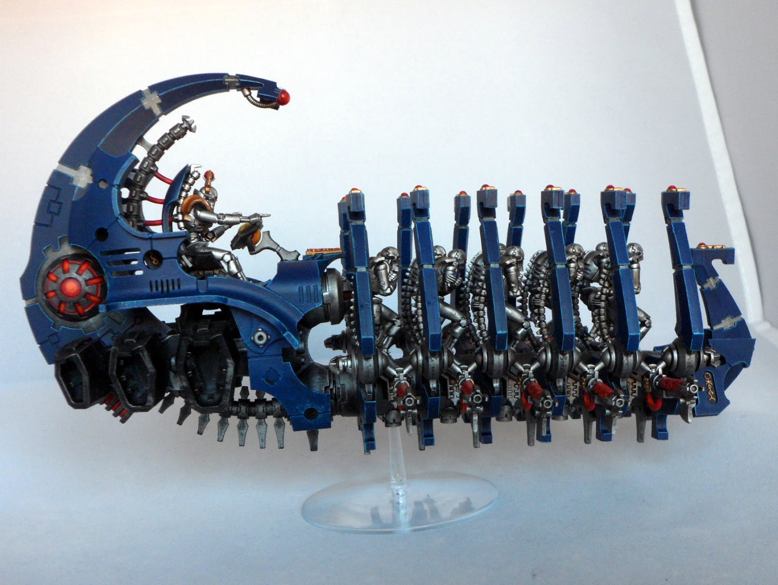 WeeMen: Necron Ghost Ark - or "How I learned to hate line highlighting..."