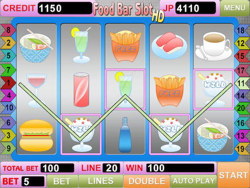 Welcome: Food Bar Slot 1.3 (HD 1.2)