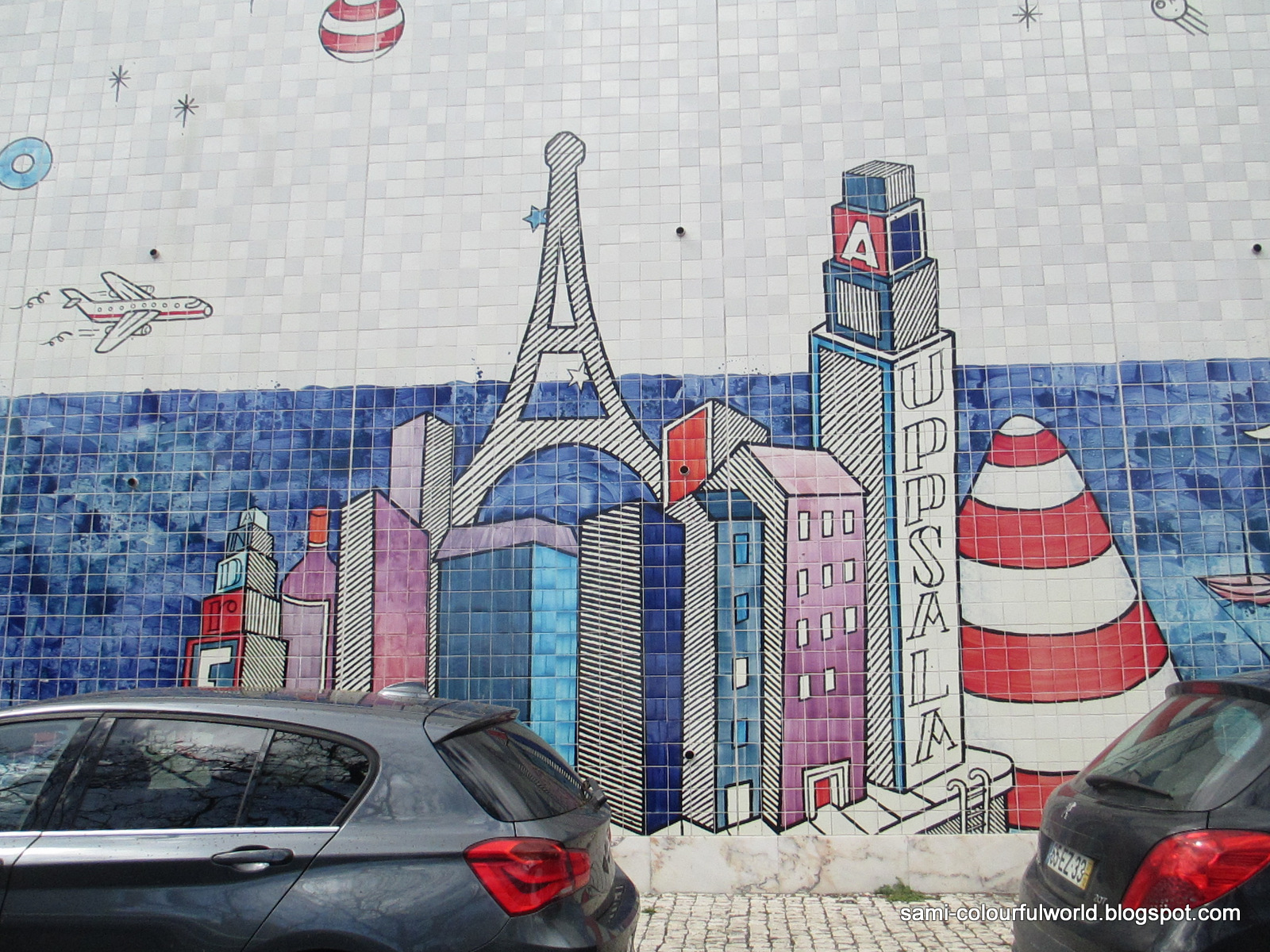 COLOURFULWORLD: Monday Mural - Paris meets Lisbon