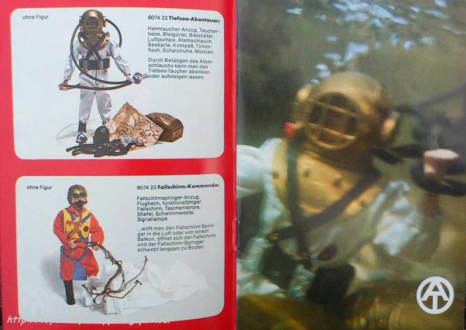 Toys - Ett Nytt Hopp!: Action Team Germany - katalog 1975