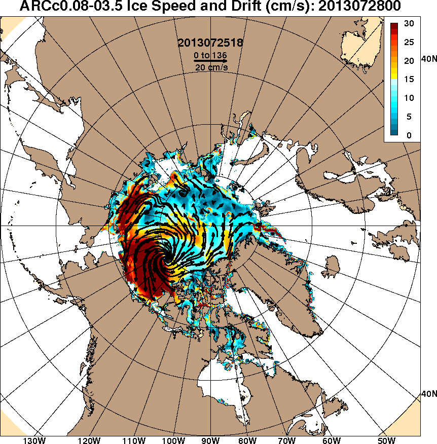 Northwest Passage 2013: Scientists watch Arctic cyclone chew up sea ice ...