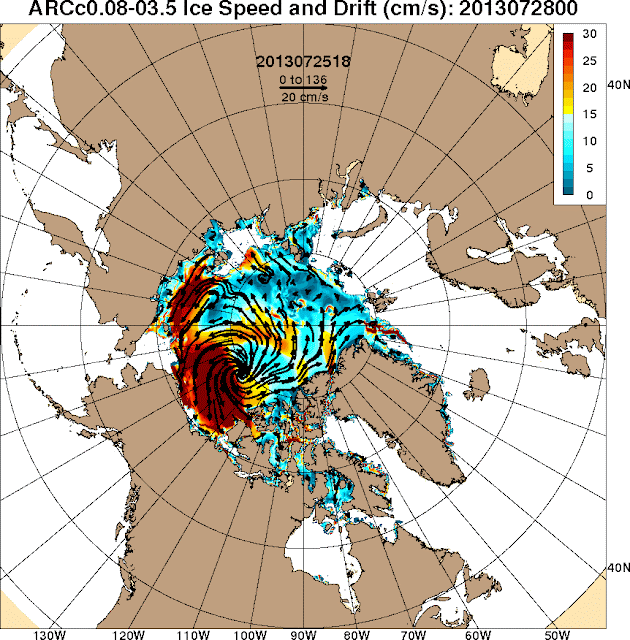 Northwest Passage 2013: Scientists watch Arctic cyclone chew up sea ice ...
