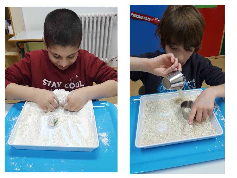 Joc Sensorial: Safates d'Experimentació