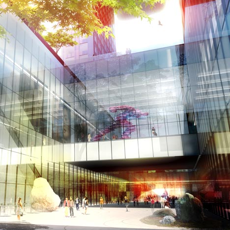 An Impressive Hashtag Tower in South Korea: Hashtag Tower, South Korea