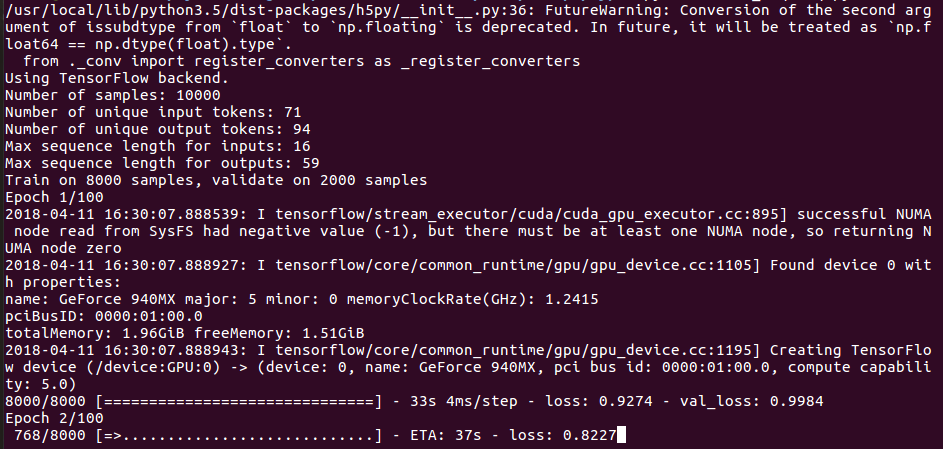 Insall Cuda 9 1 Cudnn 7 1 2 And Tensorflow In Ubuntu 16 04
