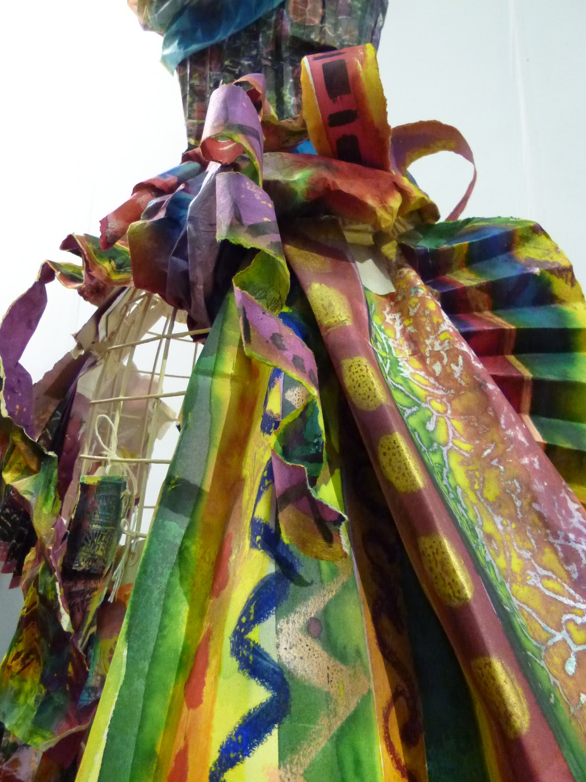 Jill Flower - Textile Artist: Artist in Action at Harrogate with Art Van Go