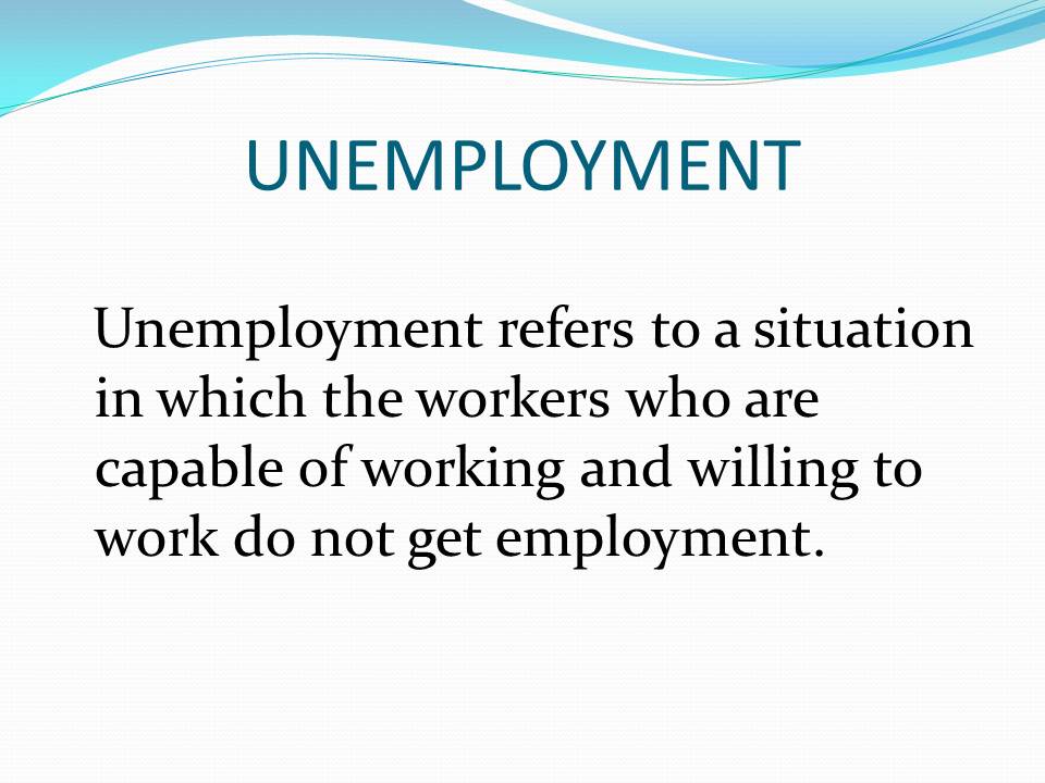 Macroeconomics Chapter 6 Unemployment
