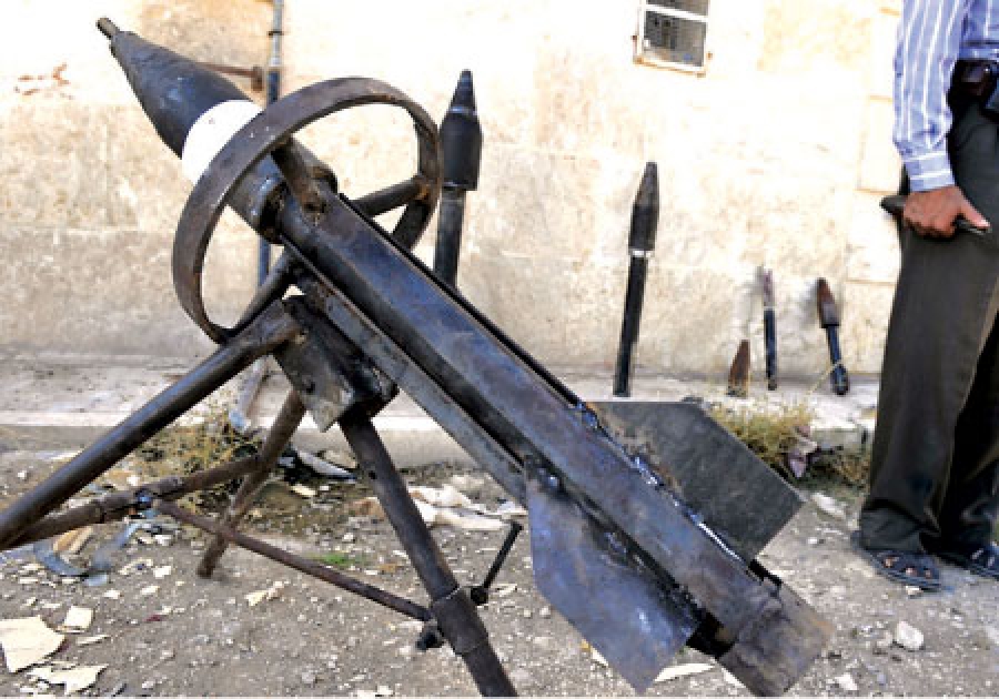 The Ordnance Underground Blog: Syrian Improvised Rocket