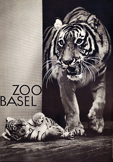 Christoph Roos: Zoo Basel Poster