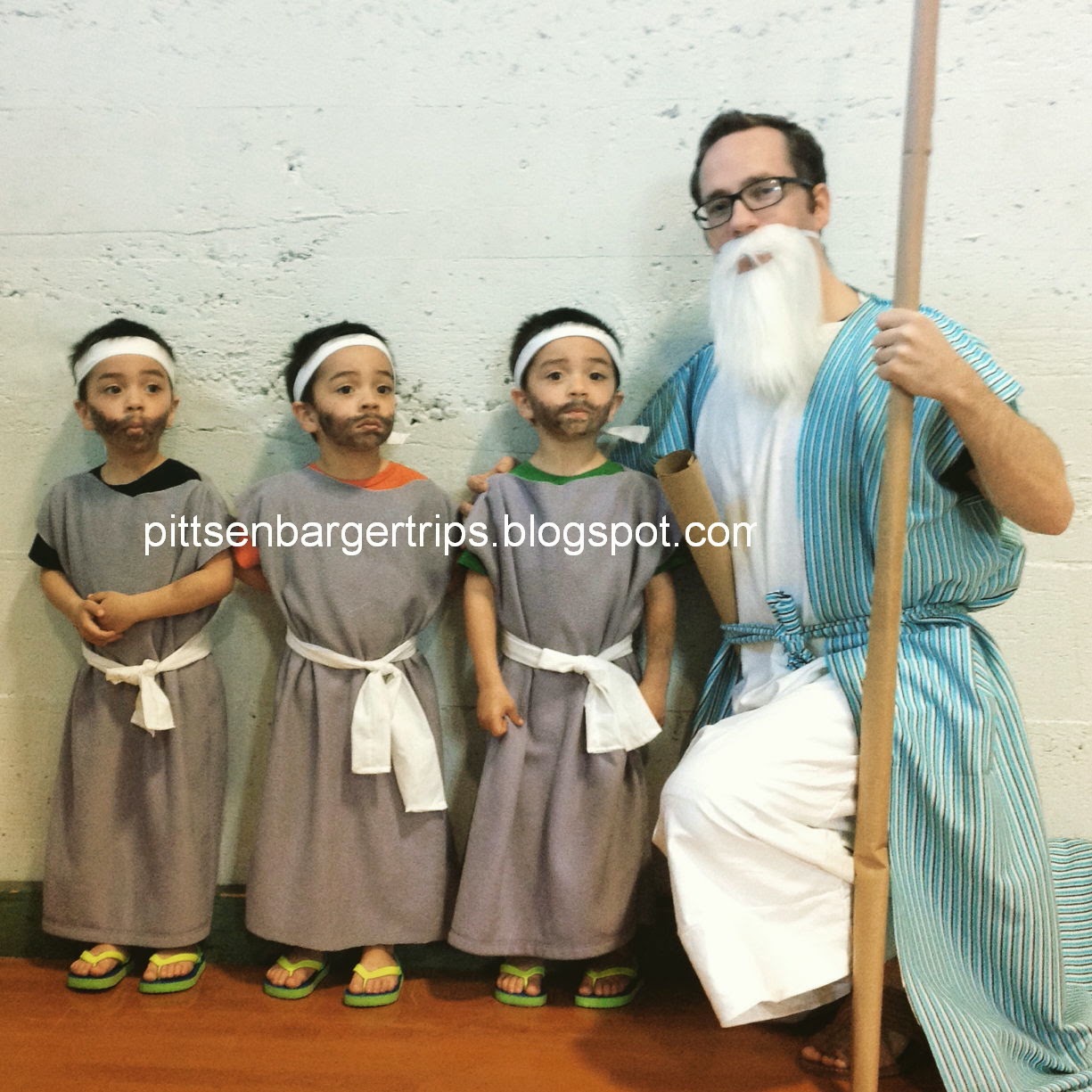 PITTS TRIP'S: the Pittsenbarger identical triplets saga: Noah & His 3 Sons