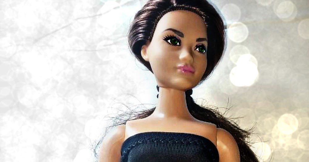 Just Dolls: CURVY BARBIE DOLL - Plus Sized Barbie