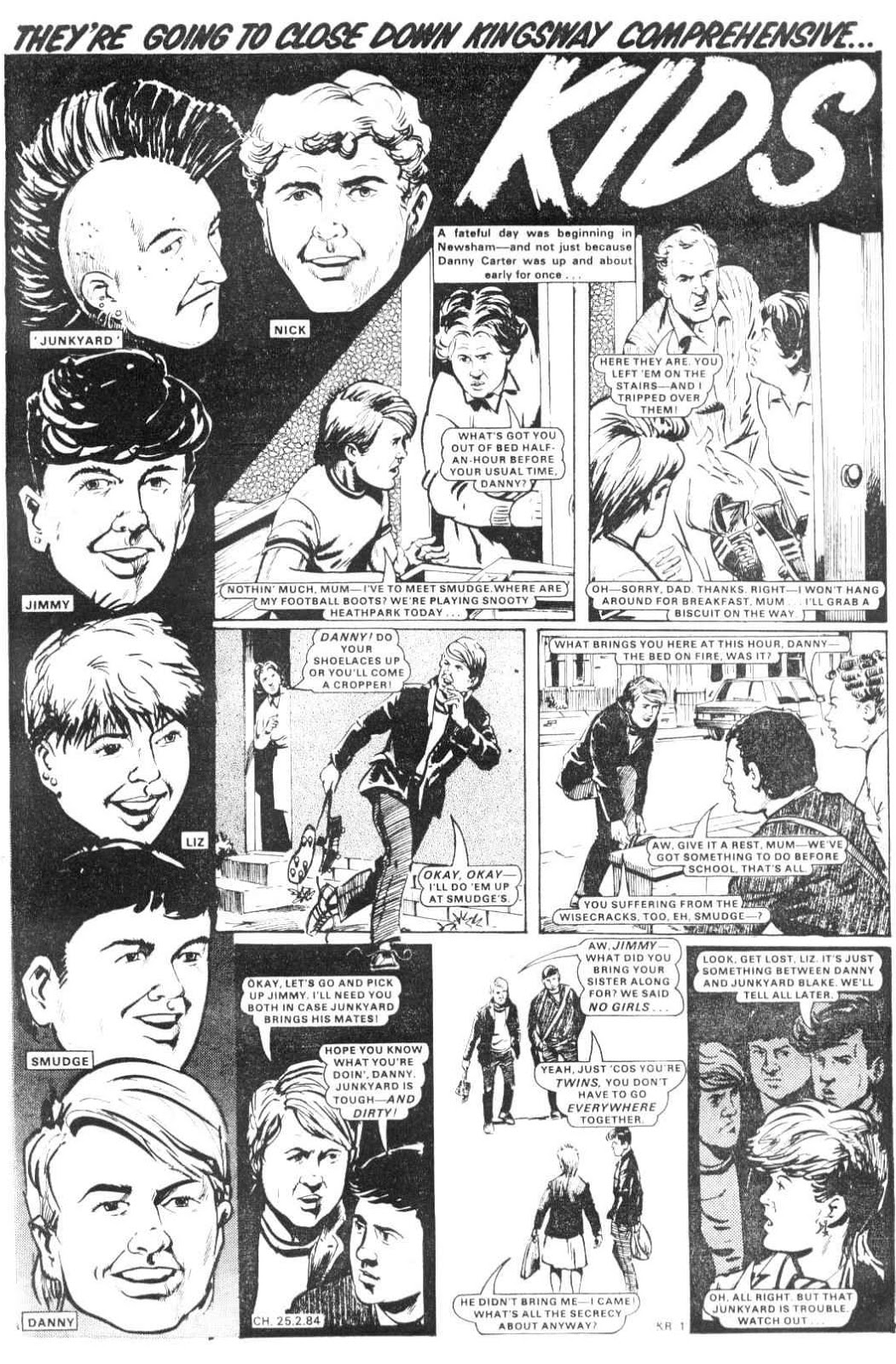 Old-fashioned Comics: Kids Rule OK - Jack Adrian & Mike White. UK ...