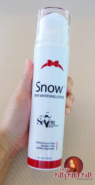 Product Review: Snow Skin Whitening Lotion | Dear Kitty Kittie Kath ...