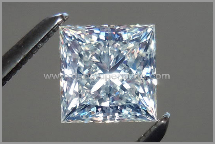PUSTAKA PUSAKA_Q: Batu Permata Sparkling DIAMOND Moissanite Coated