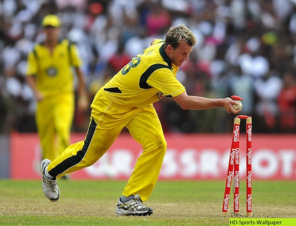 HD Sports Wallpaper: Brett Lee| Australian Bowler| Fast Bowler| Cricket ...