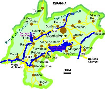 Heróis do Homem e Cávado: Vila Real - Montalegre