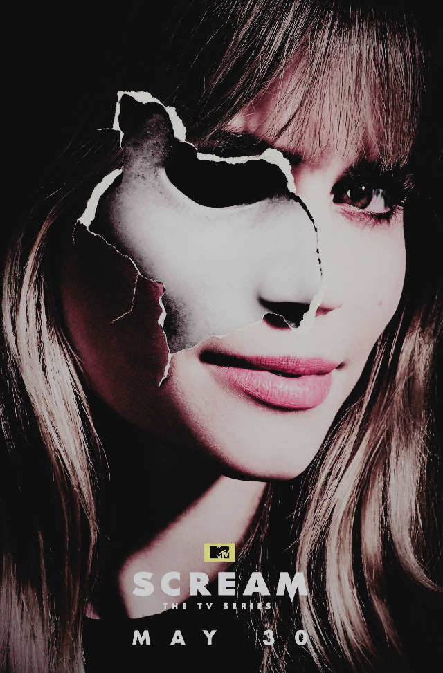 Carlson Young || Poster Promozionale Scream (SEASON 2) - Celebrity Magazine