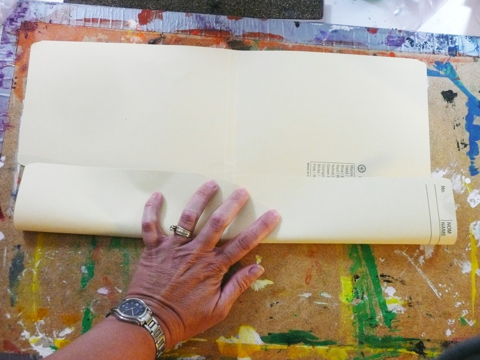 that artist woman: Aztec File Folder books