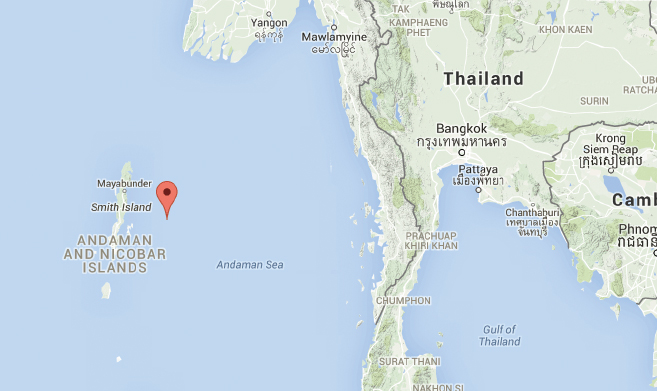 Sciency Thoughts: Eruption on Barren Island.