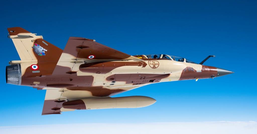 Asian Defence News: Beautiful French Air Force Mirage 2000D with ...
