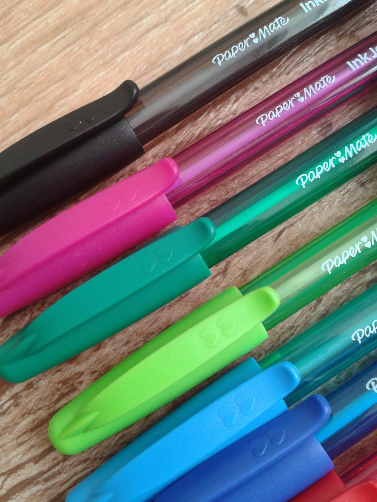 Pen Collection geekery: Paper mate Inkjoy Ballpoint Pens
