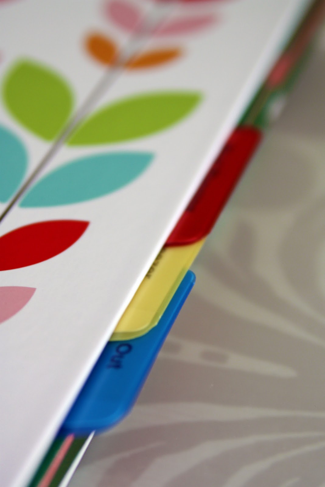 IHeart Organizing: March Challenge: Project "Household Binder" {Let's Eat!}