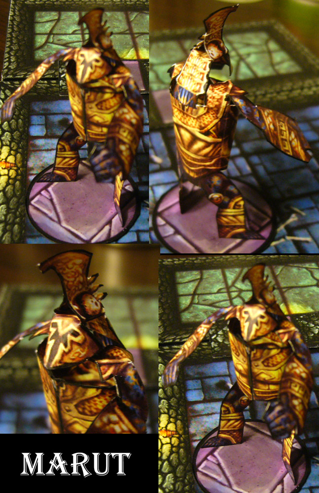 Fantasy Paper Miniature Models: Inevitables