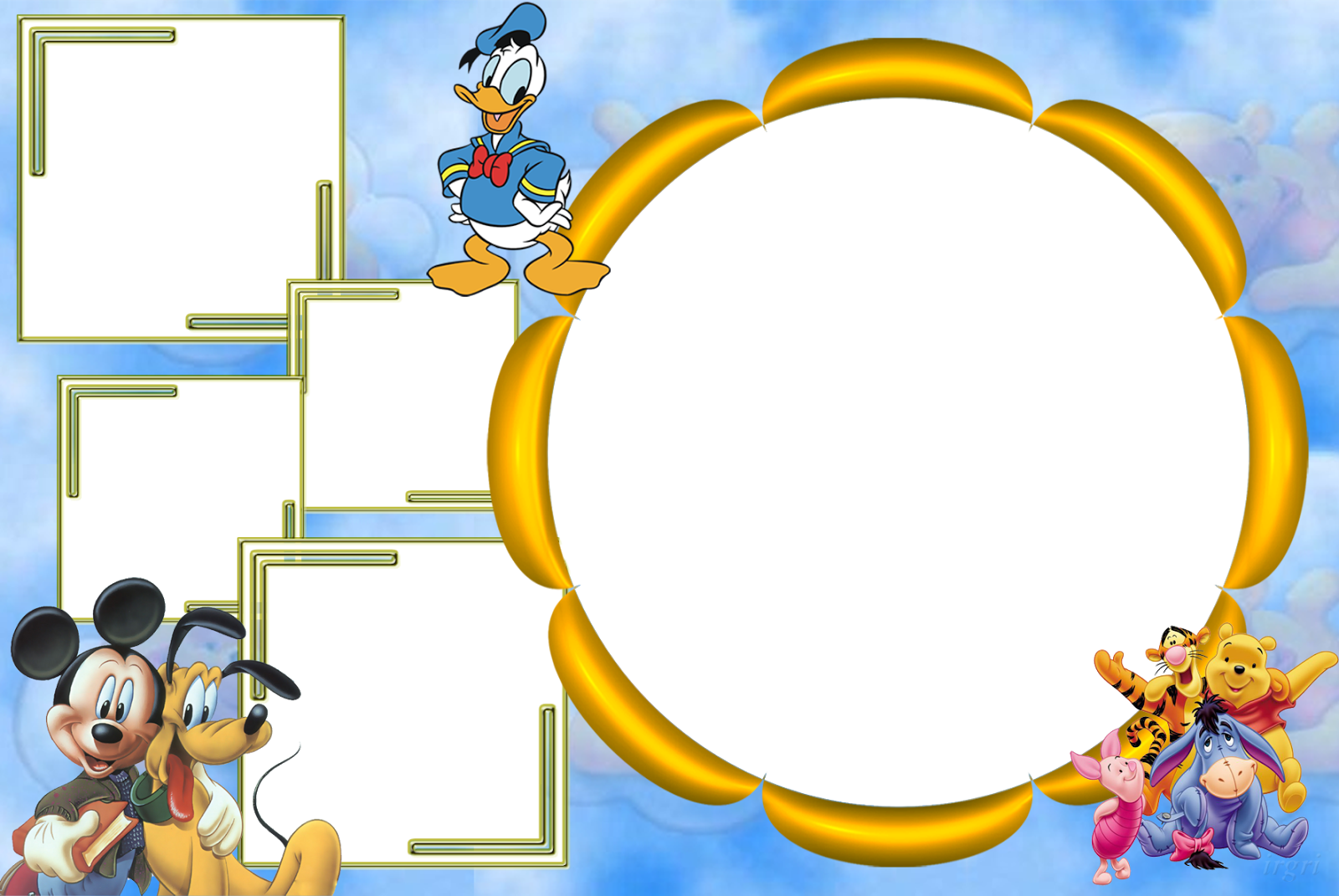 EL RINCON DE IMAGENES: MARCOS DISNEY