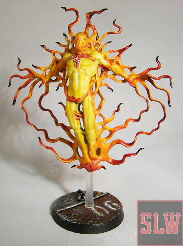 Smells Like Wargaming: 3/27/14: Finished: Molten Transcendent C'tan