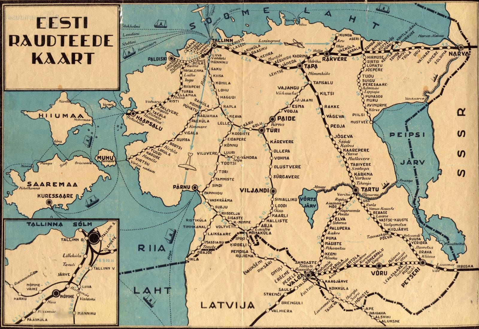 Rootsi pooljaam: Virtsu raudtee