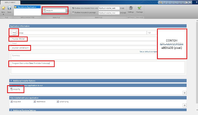 Tutorial Gui Matlab Membuat Gui Matlab Executable Exe Blog Kibe
