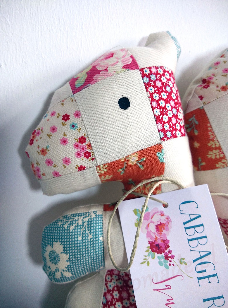 PrzydaSie: Zestaw Tilda Cabbage Rose Patchwork Squirrel w akcji!