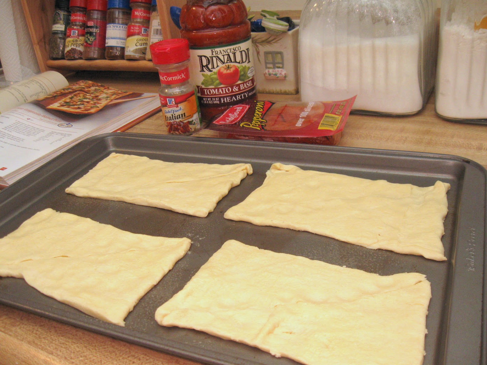 Dinner in Parker Ford: Crescent Calzones