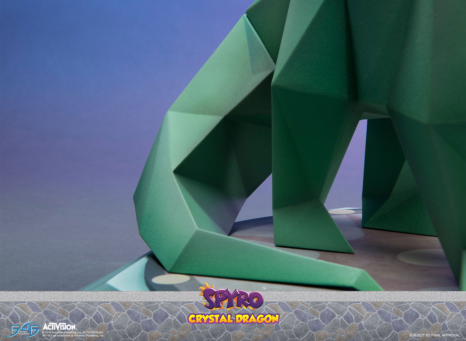 Spyro the Dragon - Crystal Dragon Statue (First 4 Figures)