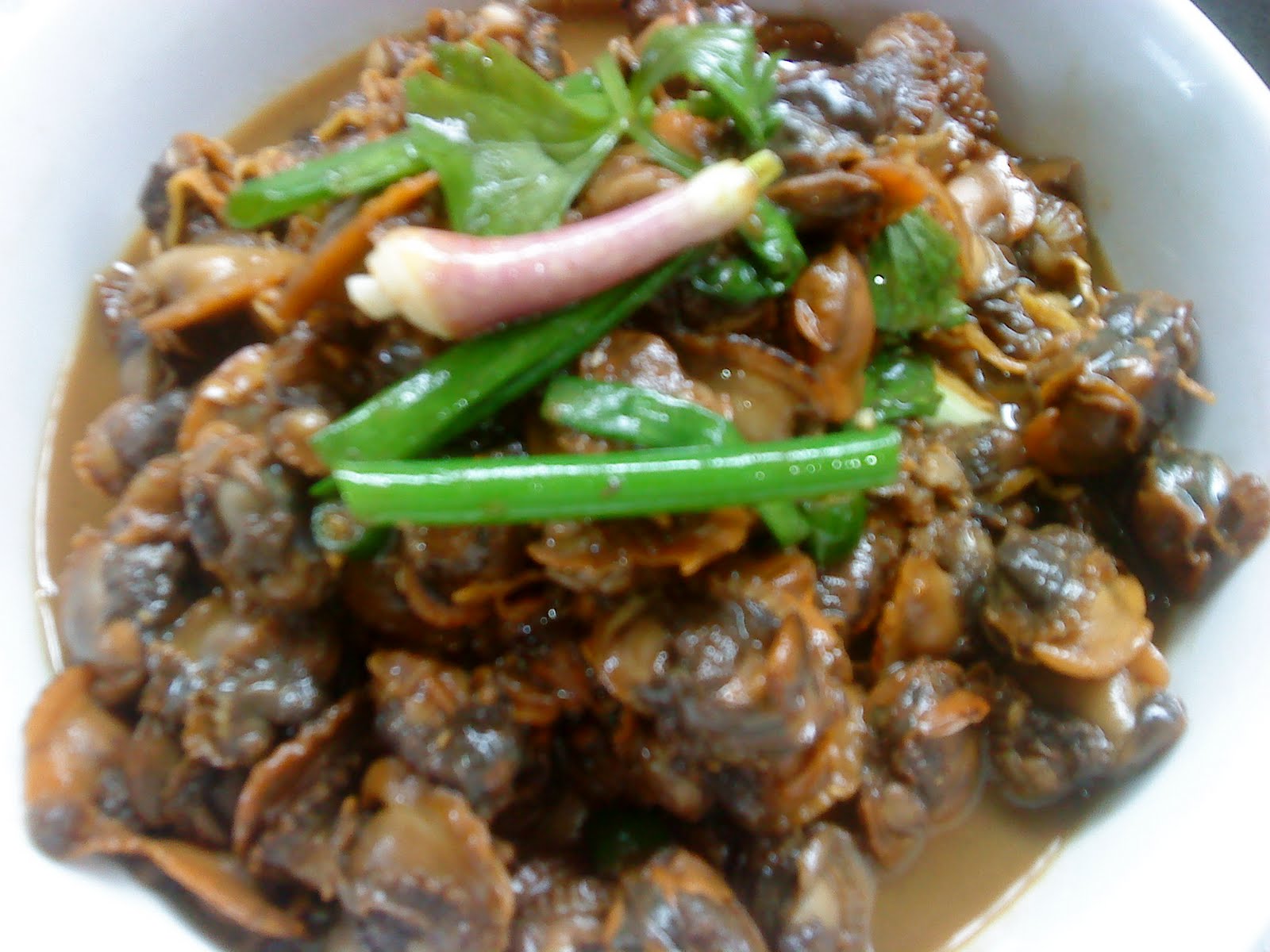 Cooking Pleasure: Stir Fry Cockles With Tau Cheong