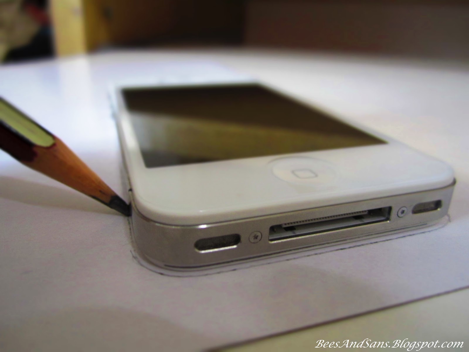 Bee's And San's: DIY Paper Inserts For iPhone Clear Case