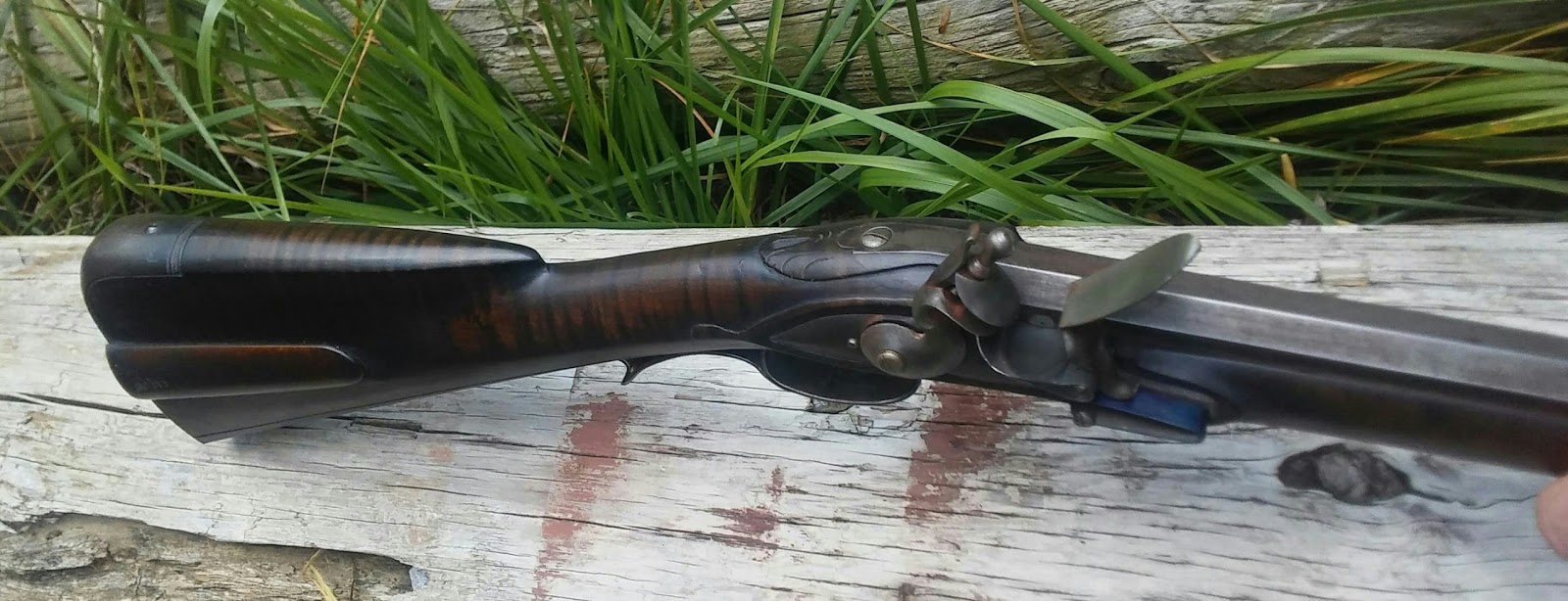 Joe Schell flintlocks: 62 caliber southern iron mounted rifle