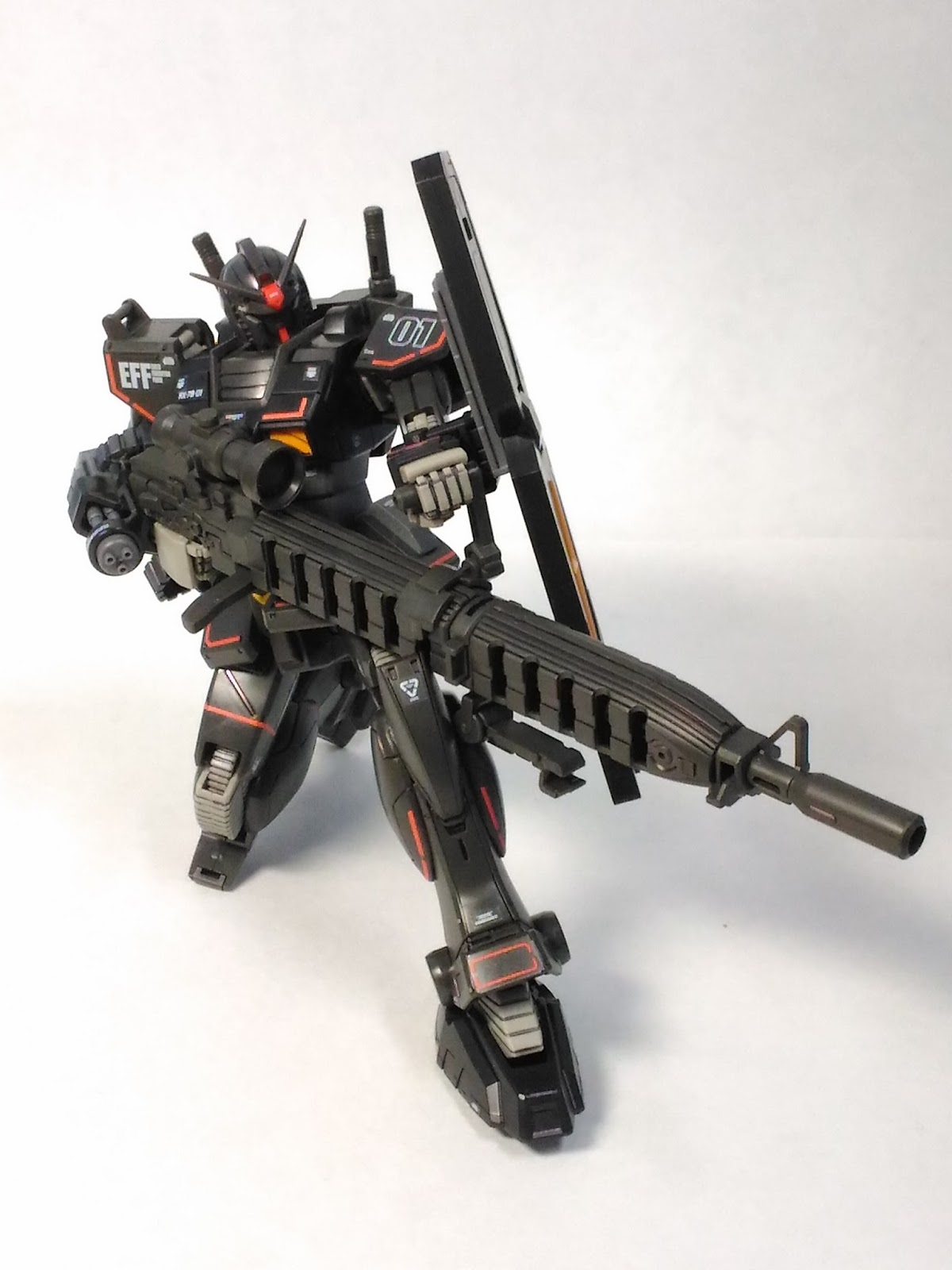 Sketsa Langit: Gunpla #35 - HGGO Gundam FSD + Long-range Beam Rifle ...